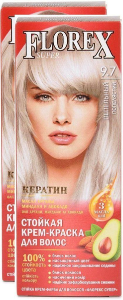 Florex Краска для волос, 100 мл - купить с доставкой по выгодным ценам ...