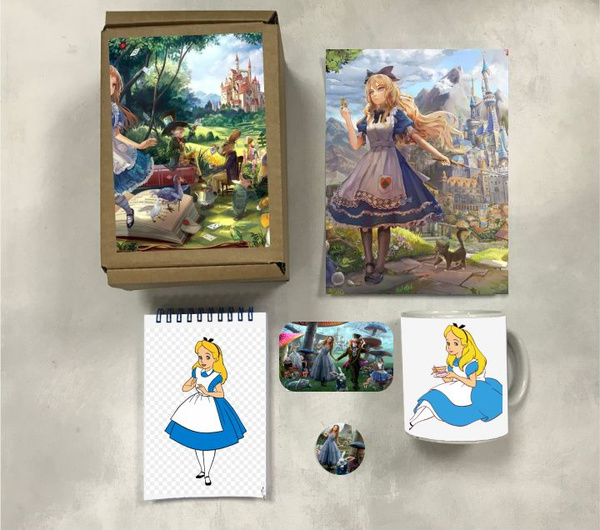 Бокс Алиса в Стране чудес, Alice in Wonderland №9 - купить по выгодным ...