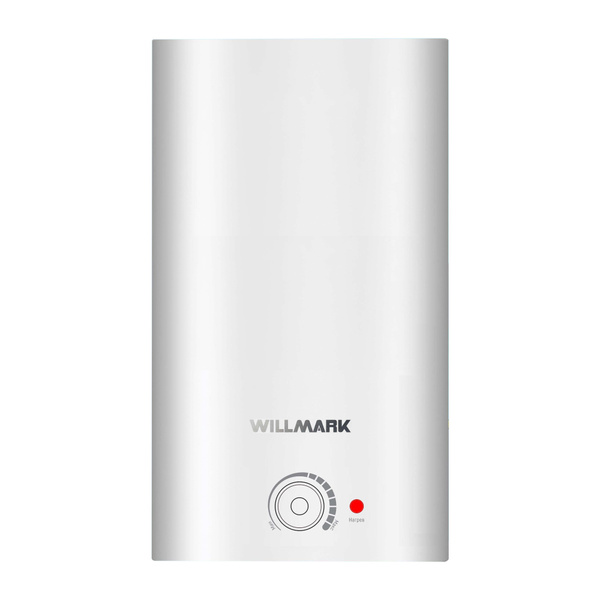 Водонагреватель WILLMARK WHH-30F-3 (30л, вертикальный, 1500Вт, max темп 77С, автоотключ., эмаль ...