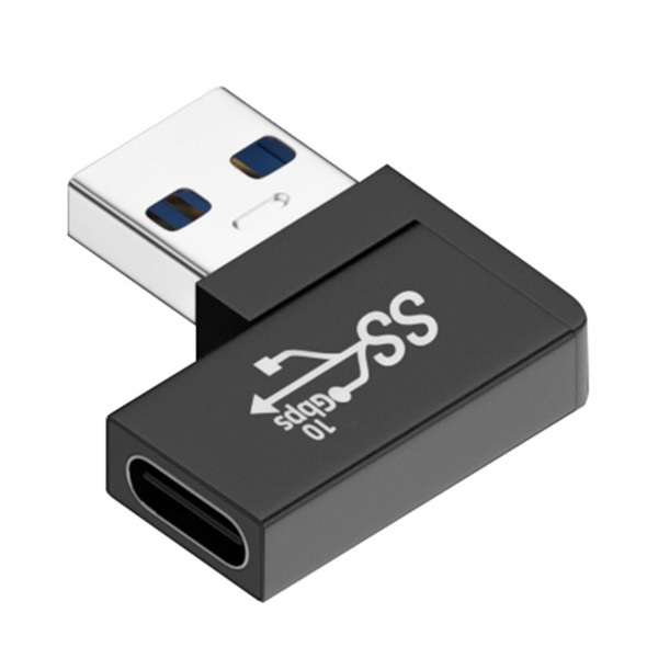 Usb 3 0 штекер тип C Женский 90 градусный прямоугольный адаптер