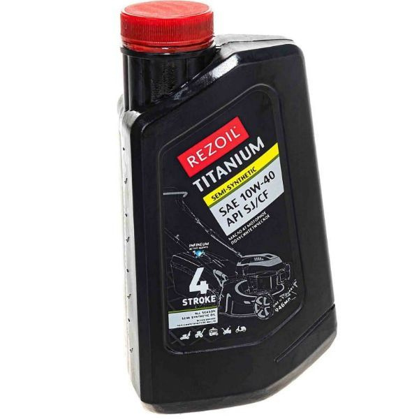 Масло полусинтетическое REZOIL TITANIUM SAE 10W-40 (0.946 л) для 4 ...