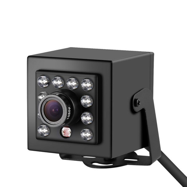 Камера видеонаблюдения Мини тип IP камеры POE H.265 HD 4MP 940nm ИК ...