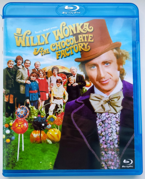 Вилли Вонка и шоколадная фабрика. Blu-ray. Фильм 1971 года. Фэнтези ...