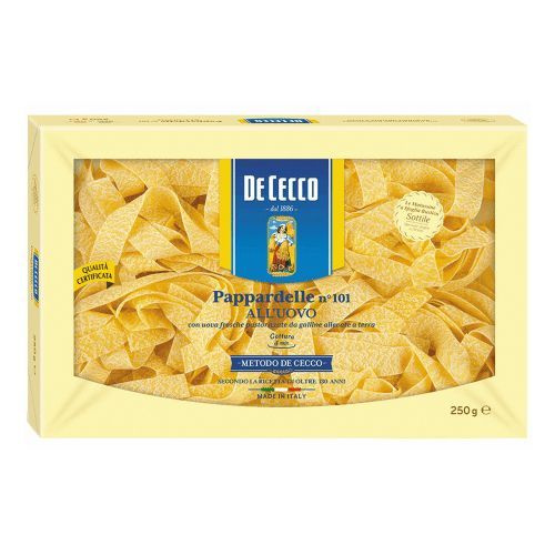 Макаронные изделия De Cecco № 101 Pappardelle all'uovo Паппарделле ...