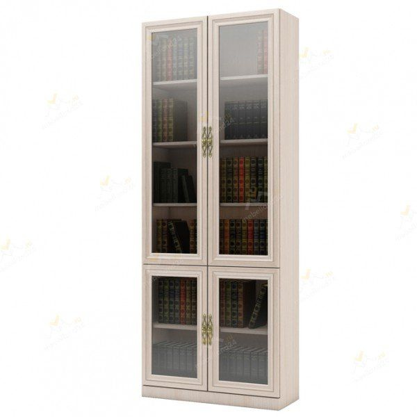 Шкаф книжный Mebelland24 Книжный шкаф Карлос - 12, 80x28.5x203 см ...