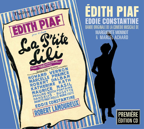 Audio CD Edith Piaf, Eddie Constantine. La P'tite Lili (CD, Compilation ...