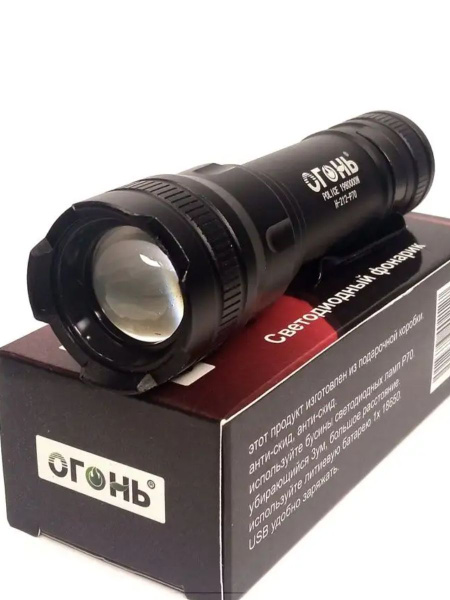 Фонарь огонь H-212-P70 ручной яркий. - купить с доставкой по выгодным ценам в интернет-магазине ...