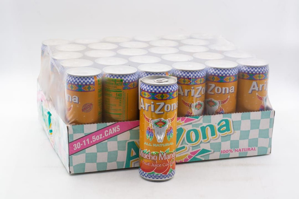 Напиток сокосодержащий Аризона Мучо Манго 340 мл / Arizona Mucho Mango 340ml Упаковка 30шт ...