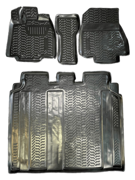 Коврики в салон автомобиля Aileron Honda Stepwgn, цвет черный - купить ...
