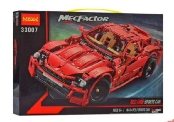 Конструктор Decool MecFactor RED FIRE купить на OZON по низкой цене (1210525920)