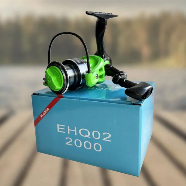 Катушка KAIDA безынерционная универсальная EHQ02 2000, Безынерционная, 2000, Передний фрикцион ...