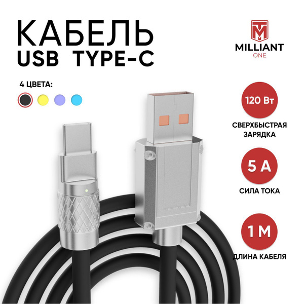 Milliant OneКабель для мобильных устройств Штекер (male) Штекер (male ...