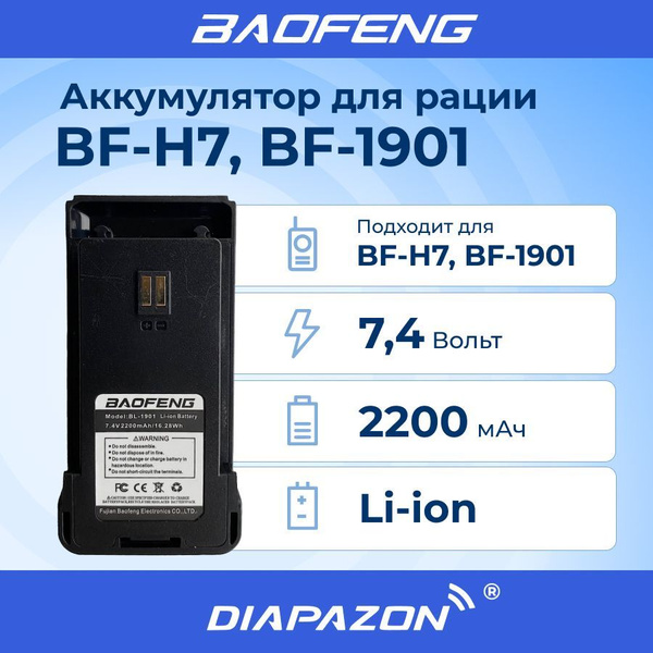 Интерфейсы для радиостанций Baofeng BF-1901 2200 - купить по выгодным ценам в интернет-магазине ...