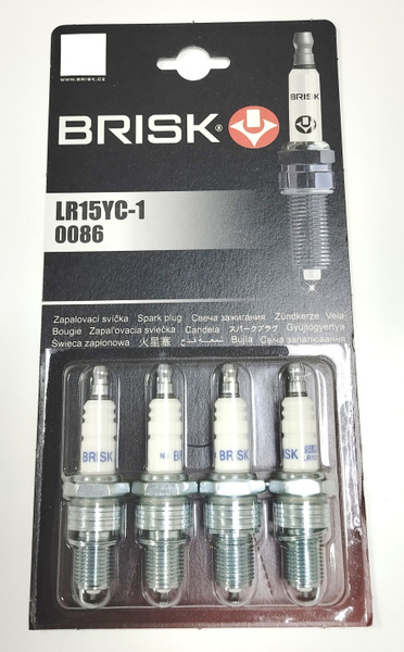 Свеча зажигания BRISK LR15YC-1/0086 - купить по выгодным ценам в ...