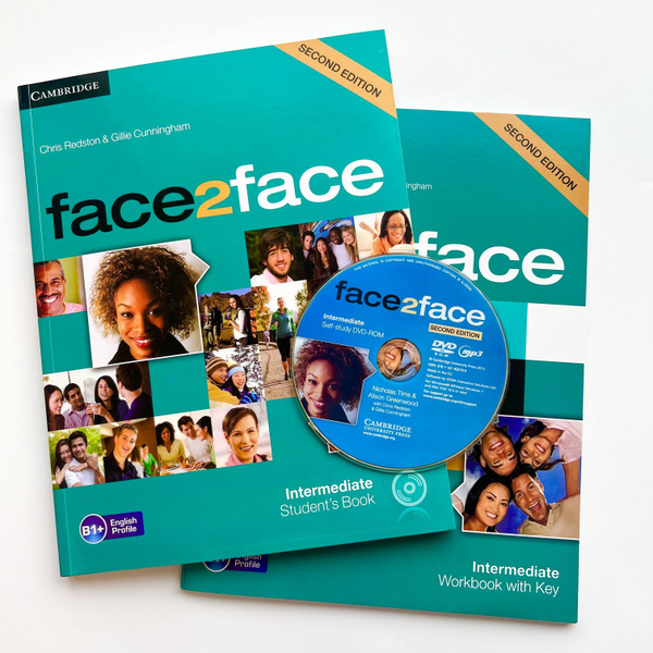 Face2face intermediate ПОЛНЫЙ КОМПЛЕКТ: Student's Book and Workbook (учебник + рабочая тетрадь ...