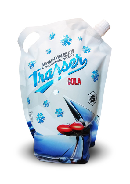 Стеклоочиститель Fin tippa -15С Trasser Cola 3л купить на OZON по ...