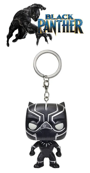 Фигурка брелок Черная Пантера / Брелок фигурка Марвел / Marvel Black ...