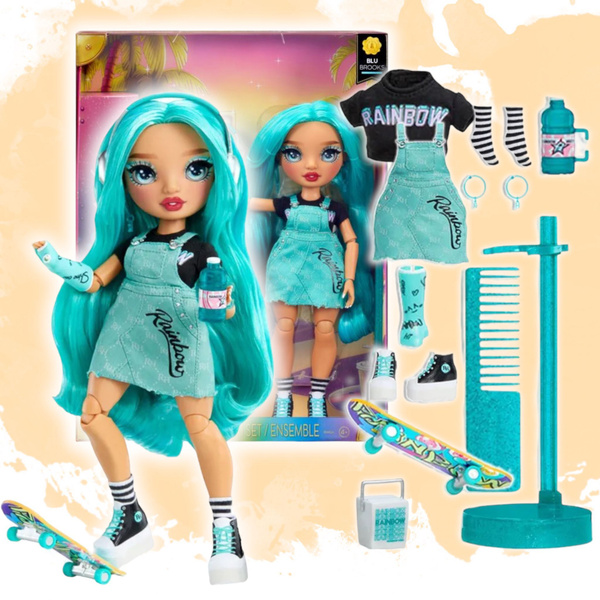 Кукла Rainbow High "New Friends" Blu Brooks Teal - Рейнбоу Блу Брукс ...