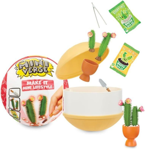 MGA's MINIVERSE Make It Mini Lifestyle Миниатюрные предметы интерьера ...