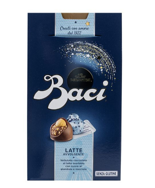 Конфеты Baci Latte, Perugina 200 г, Италия - купить с доставкой по ...