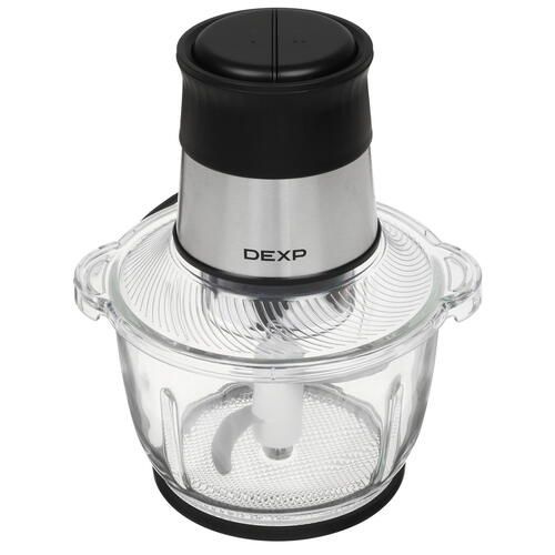Измельчитель DEXP DEXP CP-500 черный 500 Вт, чаша - 1500 мл, скоростей - 2 шт, корпус - пластик ...