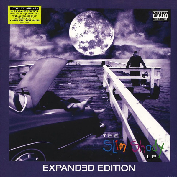 Винил Eminem The Slim Shady Lp Expanded Edition 3 виниловые