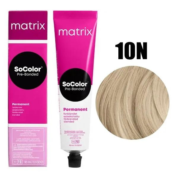 Matrix SOCOLOR 10N Крем-краска стойкая для волос Очень-очень светлый ...
