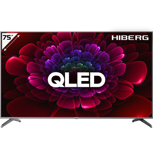 Купить телевизор Hiberg QLED 75Y 75" - купить с доставкой по выгодным ...