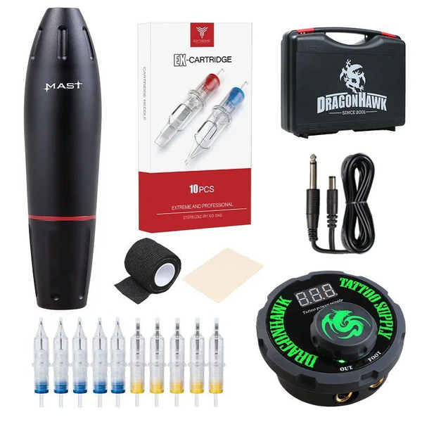 Тату набор, полное оборудование Mast K2 Tattoo Kit Professional Tattoo ...