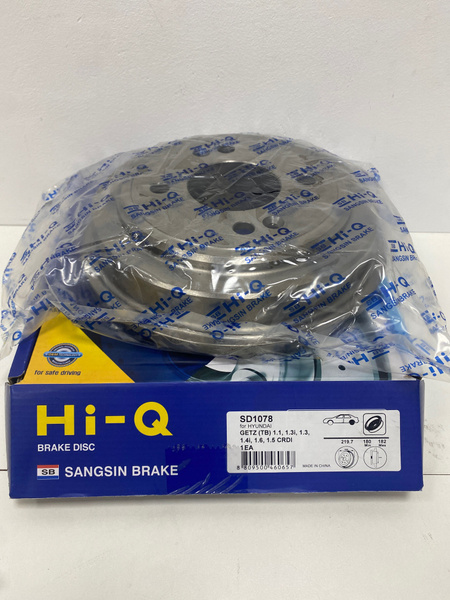 Барабан тормозной для Хендай Гетц 02- без ABS бренд Sangsin brake арт SD1078 OEM 584111C000 ...