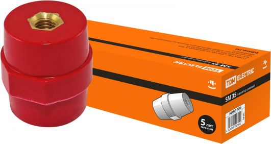 Изолятор SM-35 Н35хD32хМ8мм TDM - купить по выгодной цене в интернет ...