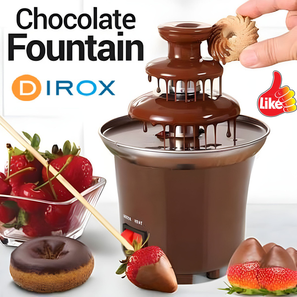 Шоколадный фонтан фондю Chocolate Fondue Fountain Mini - купить с ...