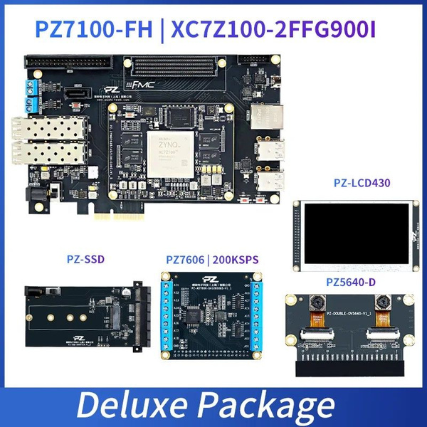 PuZhi PZ7100-FH KFB 900I Оценочный комплект Xilinx Zynq-7000 SoC XC7Z100 Плата разработки FPGA ...