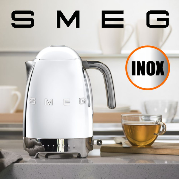 Smeg Электрический чайник KLF04SSEU, хром купить на OZON по низкой цене ...