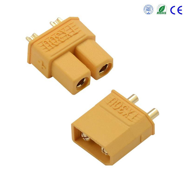 Разъем XT30 F+M (мама + папа) комплект - купить с доставкой по выгодным ценам в интернет ...