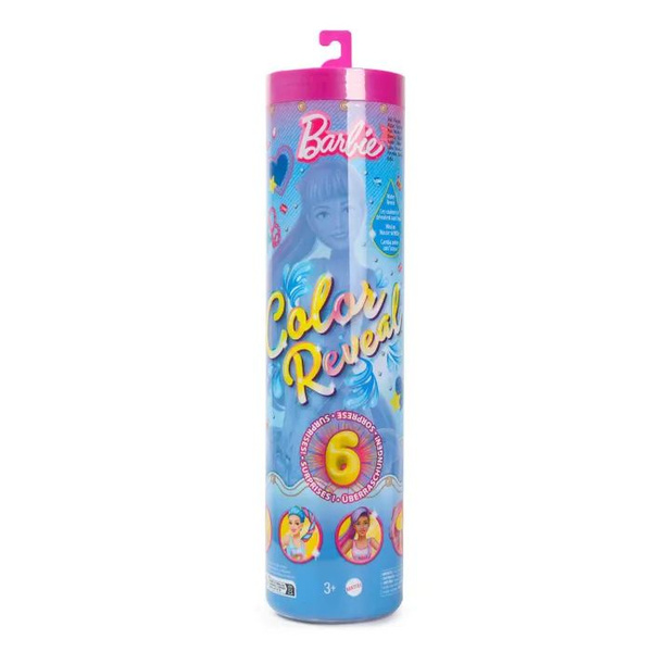 Кукла Barbie Color Reveal denim HJX55 - купить с доставкой по выгодным ...