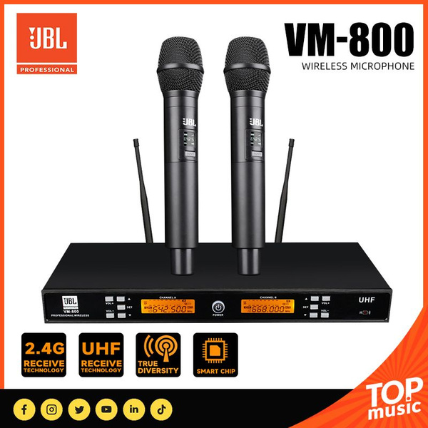 Микрофон для живого вокала jbl-vm800 - купить по выгодной цене в ...
