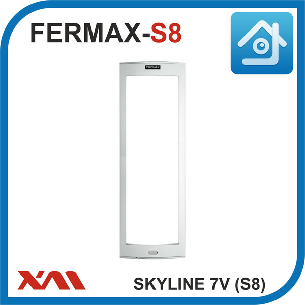 FERMAX. Рамка SKYLINE 7V (S8). Рамка 8-й серии для модульных (наборных ...