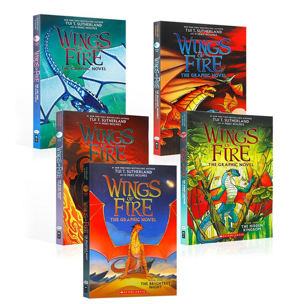 Wings of Fire Comic version 1-5 volumes sold together купить на OZON по низкой цене (1814763163)