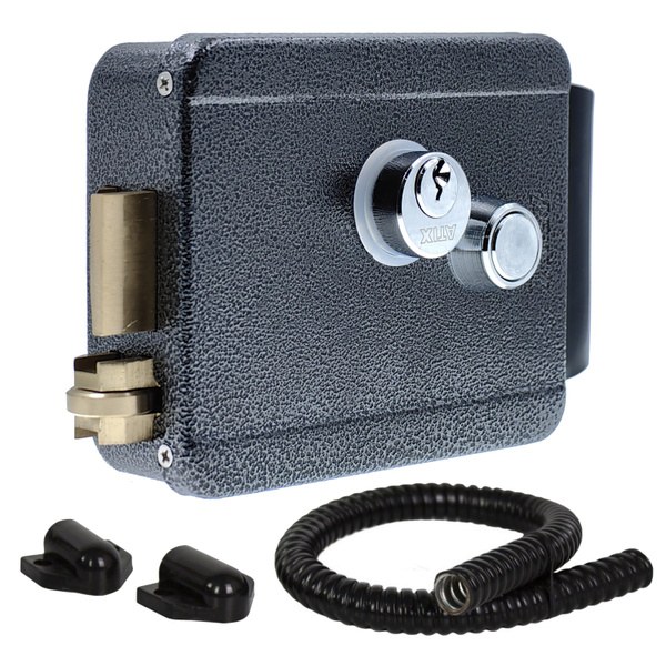 AT-L-1EM/MG (ATIS Lock MG) электромеханический замок для калитки. Замок на калитку. Корпус ...