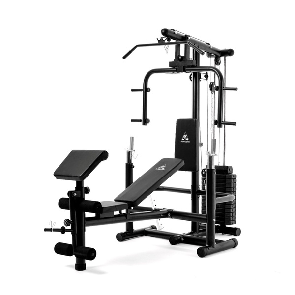 Силовой комплекс со скамьей DFC HomeGym D854 мультистанция ...