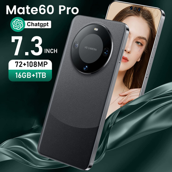 Смартфон Mate60 Pro 7,3 Русское меню + Google Play Распознавание лиц 4G/5G - купить по выгодной ...