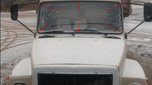 Уплотнитель ветрового стекла (лобовое) ГАЗ 3307, 3309, 4301 / БРТ купить по низкой цене в ...