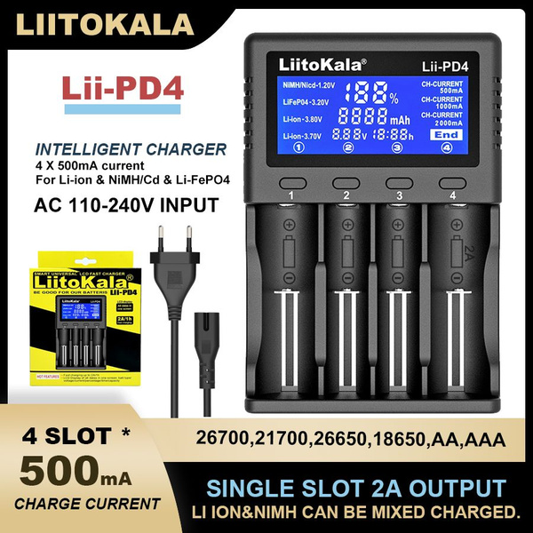 Портативная зарядная станция (Power Bank) LiitoKala LII-PD4 - купить по ...
