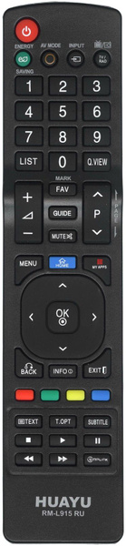 Пульт ДУ HUAYU RM-L915RU - купить по выгодной цене в интернет-магазине OZON (1313988533)