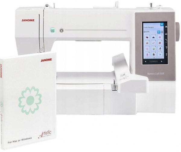 Вышивальная машина Janome Memory Craft 550E / MC 550 E - купить с ...