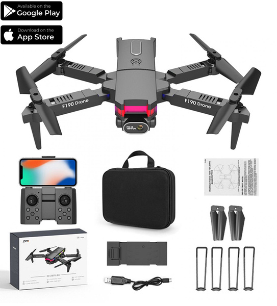 Квадрокоптер с двумя камерами "Drone RC F190 mini", Две Камеры Фото ...