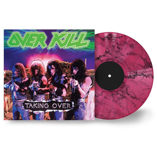 Overkill. Taking Over (LP/Half Speed Mastered Reissue/Pink Marble Vinyl ...