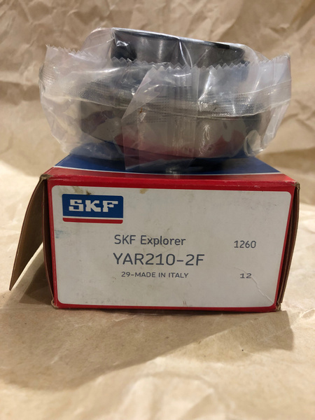 Подшипник YAR 210 -2F SKF ITALY размеры (50x90x51,6)мм купить на OZON ...