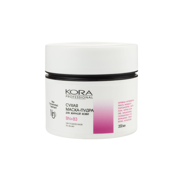 KORA PROFESSIONAL Маска косметическая Матирование Для жирной кожи - купить с доставкой по ...